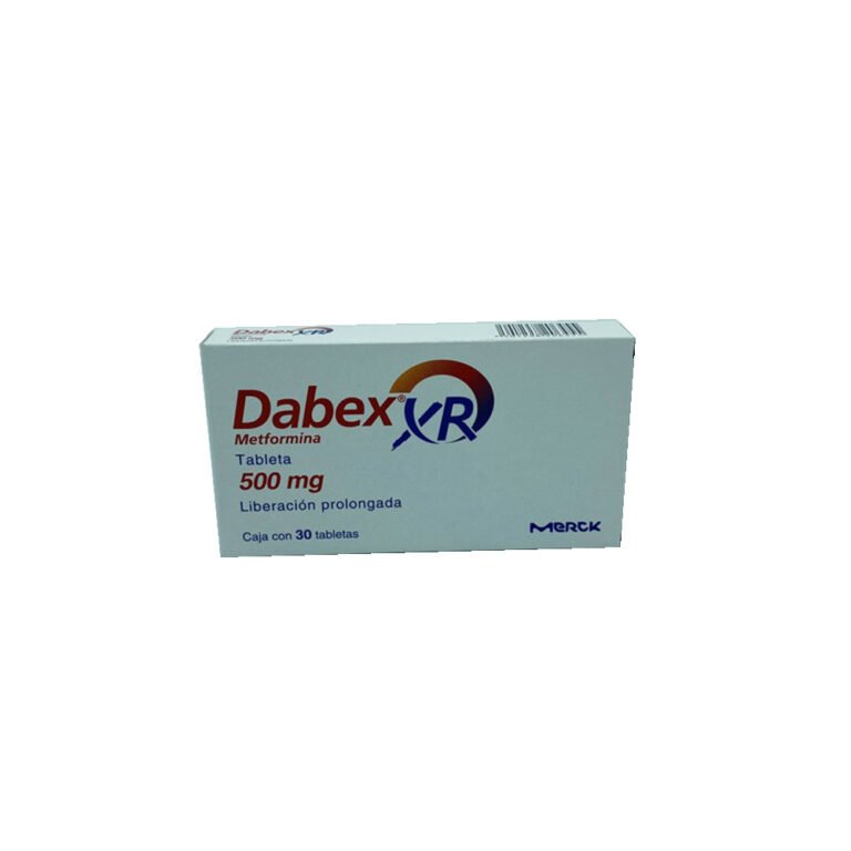 DABEX XR 500 MG TABLETAS C/30 - Farmacia CHS
