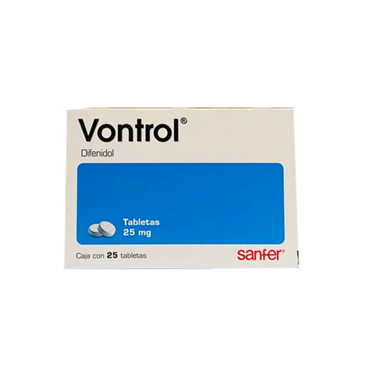 VONTROL 25MG C/25 TABLETAS - Farmacia CHS