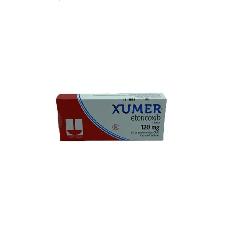 XUMER 120 MG C/7 TABLETAS - Farmacia CHS