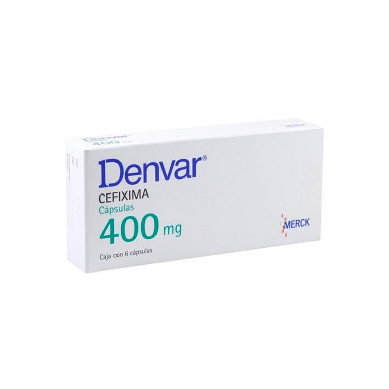 DENVAR 400MG CAPSULAS C/6 - Farmacia CHS
