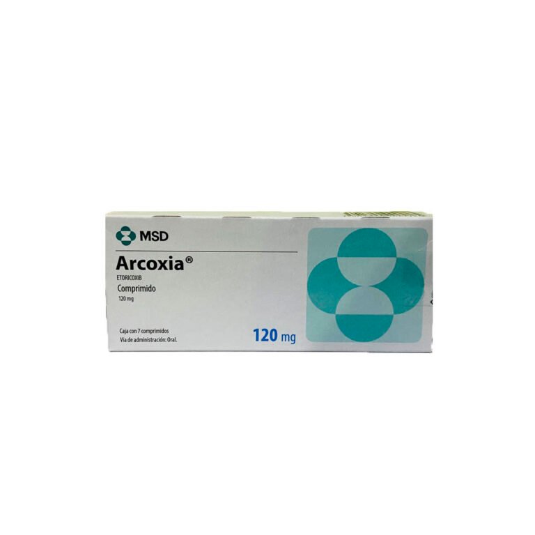 ARCOXIA 120 MG COMPRIMIDOS CAJA/7 - Farmacia CHS