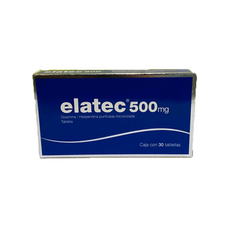 ELATEC 500 MG C/30 TABLETAS - Farmacia CHS
