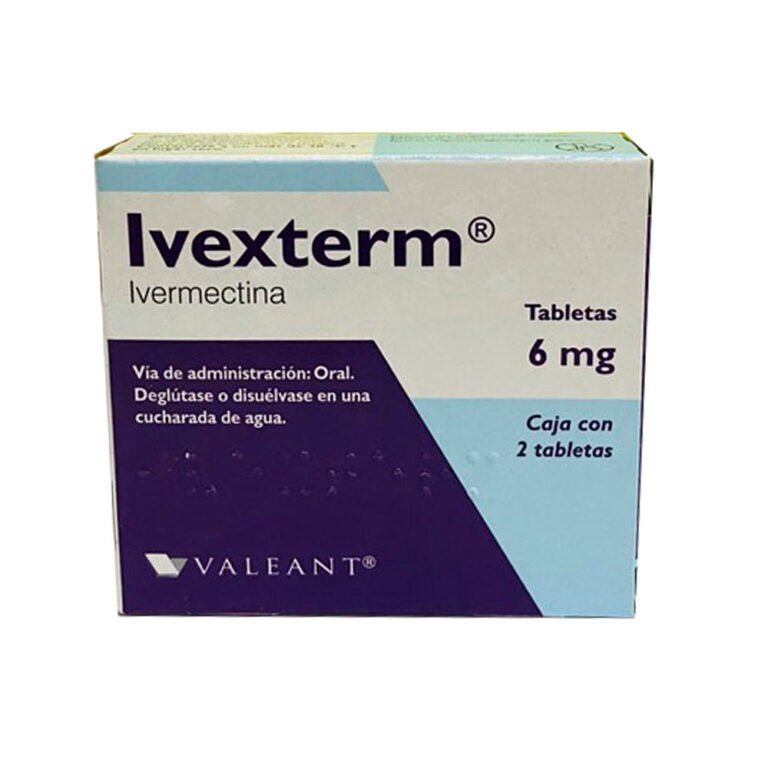 IVEXTERM 6 MG TABLETAS CAJA C/2 - Farmacia CHS