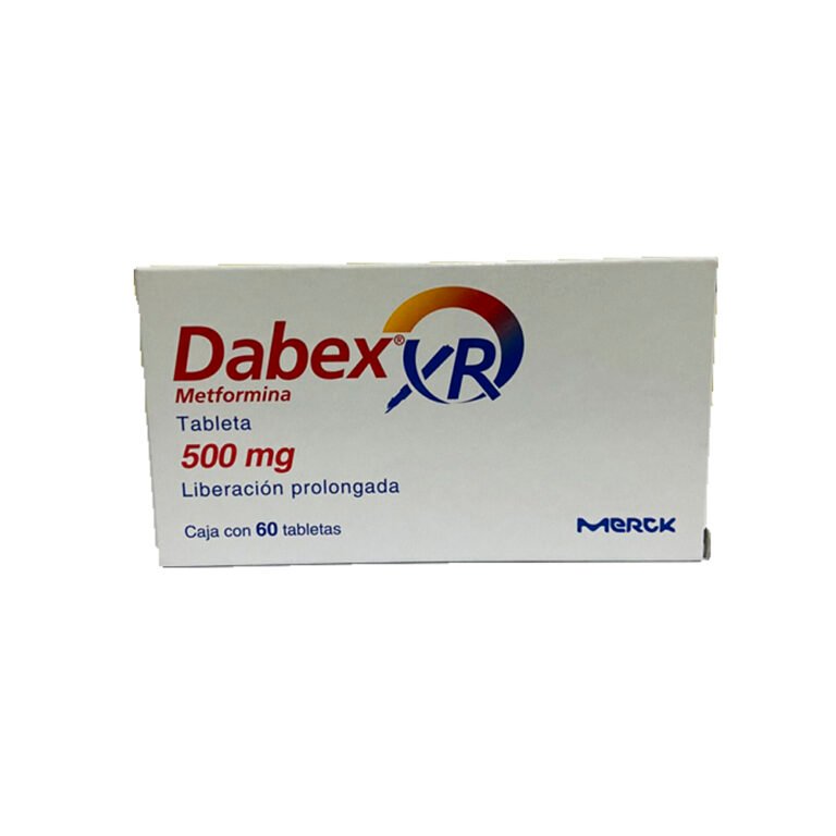 DABEX XR 500 MG TABLETAS C/60 - Farmacia CHS